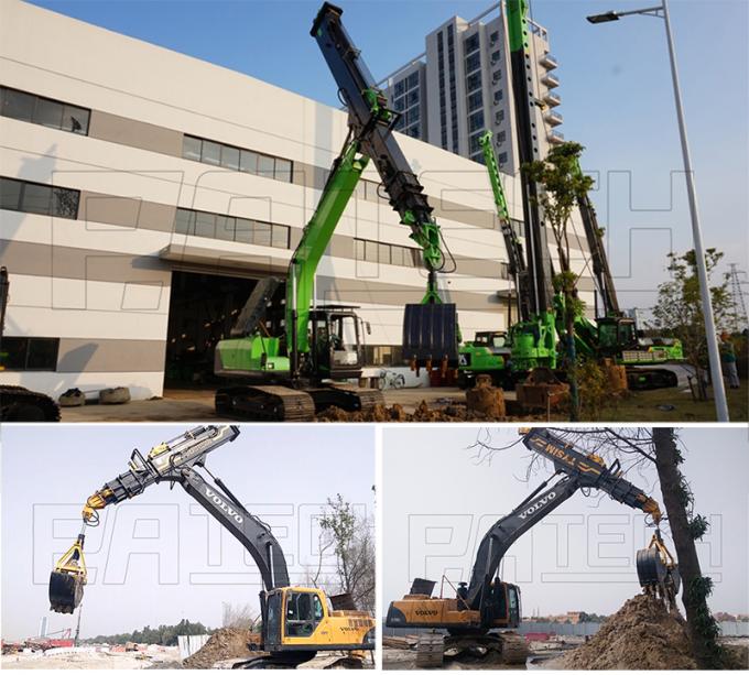 Excavator Clamshell Telescopic Long Boom Arm Easy Operation High Work ...