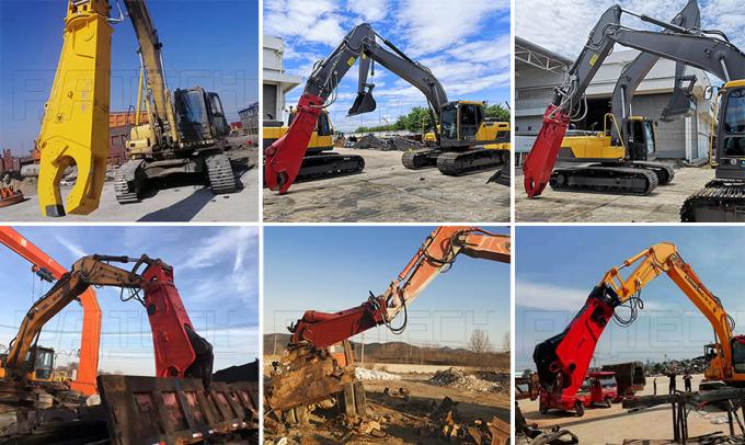 2086kg Excavator Shear Attachment